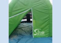 China 7.0m x 3.6m Outdoor Inflatable Football Helmet Tunnel for Kids and Adults Training for sale