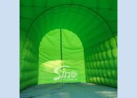 China 7.0m x 3.6m Outdoor Inflatable Football Helmet Tunnel for Kids and Adults Training for sale