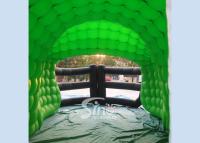 China 7.0m x 3.6m Outdoor Inflatable Football Helmet Tunnel for Kids and Adults Training for sale