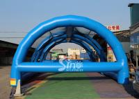 China 10x7m Inflatable Obstacle Tent Ball Pit for Adult Outdoor Sports Events Commercial Use for sale