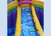 China 21x21 ft Kids Banzai Inflatable Water Pool Slide EN14960 Certified Lead Free PVC Tarpaulin for sale