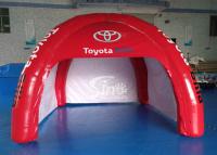 China 4x4m Outdoor Movable Airtight Inflatable Advertising Tent with Digital Printing and 4 Side Doors for sale