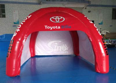 China 4x4m Outdoor Movable Airtight Inflatable Advertising Tent with Digital Printing and 4 Side Doors for sale