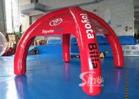 China 4x4m Outdoor Movable Airtight Inflatable Advertising Tent with Digital Printing and 4 Side Doors for sale