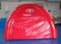 China 4x4m Outdoor Movable Airtight Inflatable Advertising Tent with Digital Printing and 4 Side Doors for sale