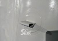 China 4x4m Lexus portable airtight inflatable dome tent digitally printed completely with removable doors for sale