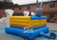 China Commercial Indoor Rabbit Bouncy Castle 3x3x2.8m EN14960 Certified Inflatable for Kids for sale