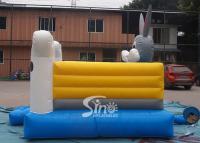 China Commercial Indoor Rabbit Bouncy Castle 3x3x2.8m EN14960 Certified Inflatable for Kids for sale