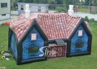 China Custom 11x6m Outdoor Inflatable Irish Pub Tent with Digital Printing for Commercial Use for sale