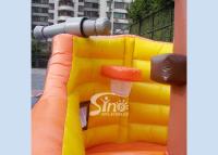 China Commercial Inflatable Pirate Ship Bounce Slide 8m with Basketball Hoop for Kids Party for sale