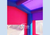China 15x15 commercial thomas the train inflatable module bounce house with EN14960 certified for sale