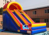 China Commercial classical inflatable rainbow slide for kids indoor parties for sale