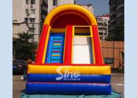 China Commercial classical inflatable rainbow slide for kids indoor parties for sale