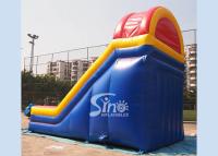 China Commercial classical inflatable rainbow slide for kids indoor parties for sale