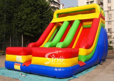 China Kids Inflatable Slide Commercial Grade Outdoor Inflatable Bouncers for sale