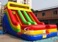 China Kids Inflatable Slide Commercial Grade Outdoor Inflatable Bouncers for sale