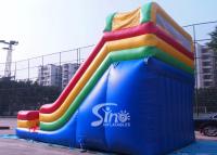 China Kids Inflatable Slide Commercial Grade Outdoor Inflatable Bouncers for sale
