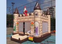 China 4x4m Outdoor Kids Party Inflatable Bouncy Castle 610g/m2 PVC Tarpaulin Commercial Grade for sale