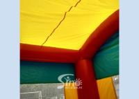 China 13x13 ft Commercial Grade Kids Inflatable Rainbow Bounce House for Outdoor Parties for sale