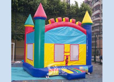 China 13x13 ft Commercial Grade Kids Inflatable Rainbow Bounce House for Outdoor Parties for sale