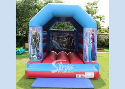 China Eco Friendly Frozen Jumping Castle with Roof 610g PVC for Parties for sale