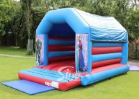 China Eco Friendly Frozen Jumping Castle with Roof 610g PVC for Parties for sale