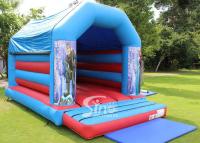 China Eco Friendly Frozen Jumping Castle with Roof 610g PVC for Parties for sale