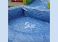 China 17ft Front Load Tropical Kids Inflatable Water Slide 3 Year Warranty 155kg for sale