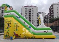 China 6m High Commercial Grade Kids Jungle Inflatable Slide 8x4.5m for sale
