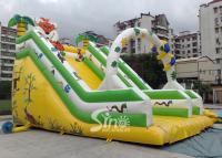 China 6m High Commercial Grade Kids Jungle Inflatable Slide 8x4.5m for sale