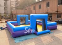 China Customized inflatable soap soccer field for outdoor interactive games for sale