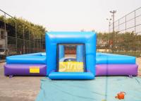 China Customized inflatable soap soccer field for outdoor interactive games for sale