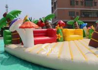 China 10x10m Giant Inflatable Amusement Park with Big Chairs for Kids and Adults Commercial Use for sale