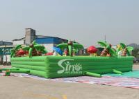 China 10x10m Giant Inflatable Amusement Park with Big Chairs for Kids and Adults Commercial Use for sale