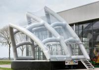 China Airtight frame Sydney Opera House inflatable tent with clear pvc covered for sale