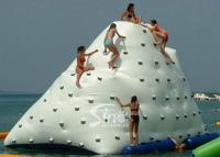 China Commercial Inflatable Iceberg 3.5x2.5m Lead Free PVC Tarpaulin Water Toy for sale