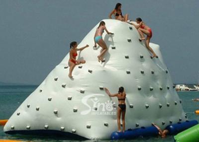 China Commercial Inflatable Iceberg 3.5x2.5m Lead Free PVC Tarpaulin Water Toy for sale