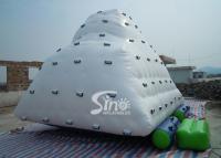 China Commercial Inflatable Iceberg 3.5x2.5m Lead Free PVC Tarpaulin Water Toy for sale