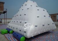 China Commercial Inflatable Iceberg 3.5x2.5m Lead Free PVC Tarpaulin Water Toy for sale