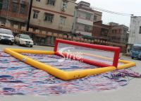 China Mobile Giant Floating Inflatable Water Volleyball Court 11m x 5m for Kids and Adults for sale