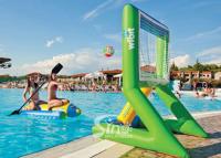 China Inflatable Water Polo Goal 1000D PVC Tarpaulin Heat Welding Lead Free 1150gsm for sale