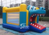 China Indoor Kids Big Mouth Crocodile Inflatable Bouncer 5x3.5x2.6m EN14960 Certified for sale