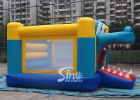 China Indoor Kids Big Mouth Crocodile Inflatable Bouncer 5x3.5x2.6m EN14960 Certified for sale