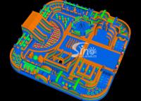 China 35x35m Giant Inflatable Theme Park with Obstacle Courses for Kids and Adults Commercial Use for sale