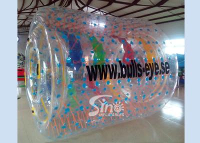 China Inflatable Water Roller 2.3m Diameter PVC TPU with Removable Tubes for Pool Parties for sale