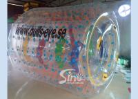China Inflatable Water Roller 2.3m Diameter PVC TPU with Removable Tubes for Pool Parties for sale