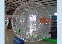 China Giant cheap inflatable grass ball person inside with certificated PVC or TPU material for sale
