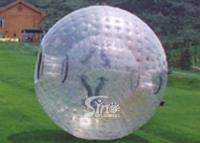 China 2.6m dia. transparent human roll inside inflatable zorb ball for outdoor adventure for sale