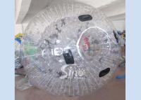 China 2.6m dia. transparent human roll inside inflatable zorb ball for outdoor adventure for sale