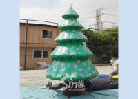 China 6m High Outdoor Giant Advertising Inflatable Christmas Tree for Holiday Party Decoration for sale
